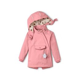 Tchibo Thermo-Regenjacke - Rosa - Kinder - Gr.: 110/116