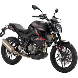 Zündapp Zündapp Motorrad ZRN 125 Naked E5 ABS, 124 ccm, 102 km/h, Euro 5, schwarz