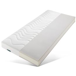Taschenfederkernmatratze Multiplus T, F.A.N. Schlafkomfort, 19 cm hoch, Matratze in 90x200 cm und weiteren Größen, Matratze mit 7 Liegezonen, weiß