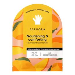 Sephora Collection - Handmasken, Imprägnierte Handschuhe - Feuchtigkeit In 15 Minuten - masq Mains-24 Mangue"