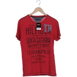 Tommy Hilfiger Herren T-Shirt, rot, Gr. 48