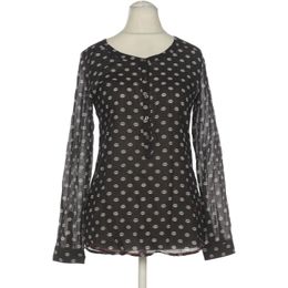 EMILY VAN DEN BERGH Damen Bluse, schwarz, Gr. 36