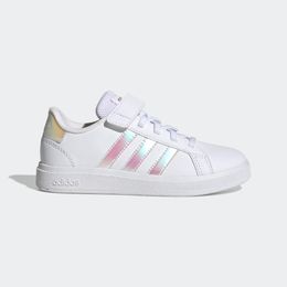 Adidas Grand Court Lifestyle Court Elastic Lace and Top Strap Schuh