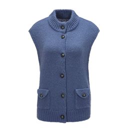 GOLDNER Strickweste Damen Gr&ouml;&szlig;e XXXL blau