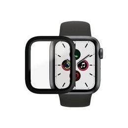 PanzerGlass - Bildschirmschutz für Smartwatch - komplettes Gehäuse - Glas - Schwarz - für Apple Watch (40 mm)