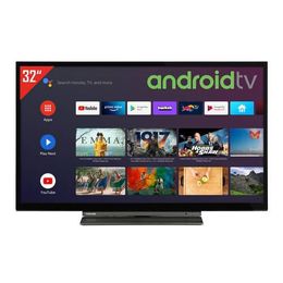 Toshiba 32WA3B63DA 32 Zoll Fernseher/Android TV (HD-Ready, HDR, Triple-Tuner, Bluetooth, Google Play Store & Assistant)