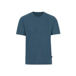 TRIGEMA T-Shirt TRIGEMA T-Shirt in Piqué-Qualität (1-tlg), blau