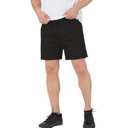 TRIGEMA Jerseyhose TRIGEMA Shorts aus 100% Baumwolle (1-tlg), schwarz