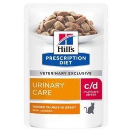 Hill's Hill's Prescription Diet c/d Urinary Stress Huhn 12x85 g