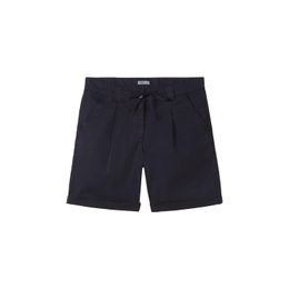 Tom Tailor Damen Chino Bermuda, blau, Uni, Gr. 36