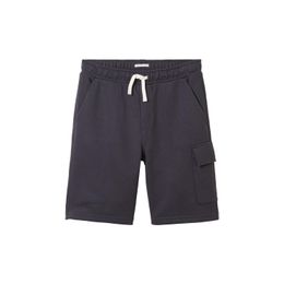 Tom Tailor Jungen Cargo Sweat Shorts, grau, Uni, Gr. 164
