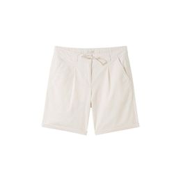 Tom Tailor Damen Chino Bermuda, beige, Streifenmuster, Gr. 36