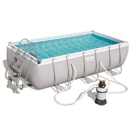 Bestway Framepool 56442 Power Steel Frame Pool 404 x 201 x 100 cm (Komplett Set