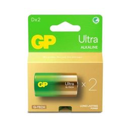 GP Battery Ultra Alkaline D/LR20 2-pack