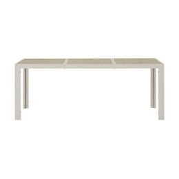 ebuy24 Gartentisch Kenny Gartentisch 91x196cm beige