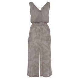 Lascana Jumpsuit Damen Gr&ouml;&szlig;e S taupe