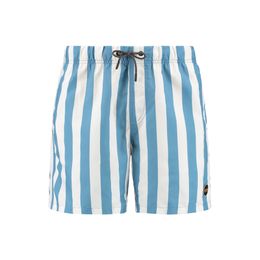 Shiwi Badeshorts Herren Gr&ouml;&szlig;e XL hellblau / wei&szlig;