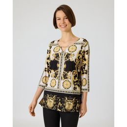 Alfredo Pauly Blusen-Shirt mit Dekokette