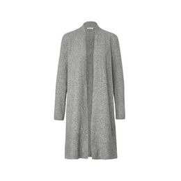 Tchibo Offener Longcardigan - Grau/Meliert - Gr.: S