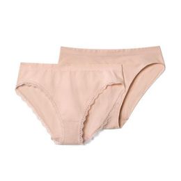 Tchibo 2 Seamless-Slips - Rosé - Gr.: S