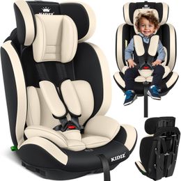 Kidiz® Autokindersitz Kinderautositz ? Gruppe 1+2+3 ? 9-36 kg 5-Punkt-Sicherheitsgurt, Autositz, Kindersitz, Einstellbare Kopfstütze Mitwachsende Sitzerhöhung 1-12 Jahre, Stabil und Sicher