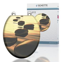 Schütte SCHÜTTE MDF WC-Sitz SEA STONE