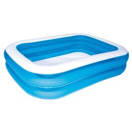 Bestway Planschbecken Bestway Family Pool Blue 211x132x46cm Swimmingpool Schwimmbecken