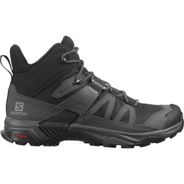 Salomon X ULTRA 4 MID Wanderschuhe Herren in black-magnet-pearl