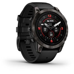 Garmin EPIX PRO 47 MM Sportuhr in schwarz-carbongrau titan