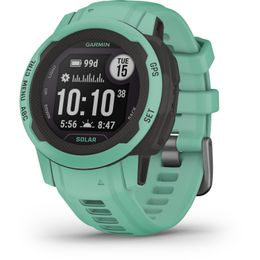 Garmin Instinct 2S Solar Sportuhr in pastellgrün