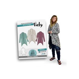 julendo Stoffschablone Schnittmuster Cardigan "Vicky"