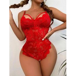 Elegant Love Body-Ouvert Sexy Dessous aus floraler Spitze