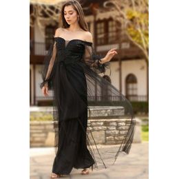 Modabout Abendkleid Langes Maxikleid Sommerkleid für Damen