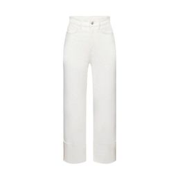 Esprit 7/8-Jeans Aufschlagjeans – gerade Passform