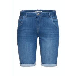 ATT Jeans Jeansshorts Lola mit kleinem Umschlag am Saum