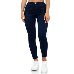 Elara High-waist-Jeans Elara Damen Jeans High Waist Slim Fit (1-tlg)
