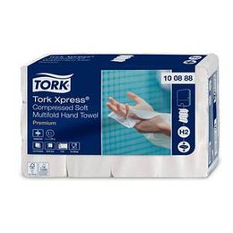 Tork Papierhandtücher 100888 Xpress® H2 Premium Interfold-Falzung 2-lagig 2.040 Tücher