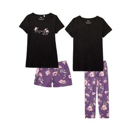 bonprix Pyjama und Shorty (4-tlg.Set)