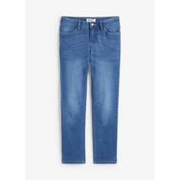 bonprix Komfort-Stretch-7/8-Jeans mit Schlitz