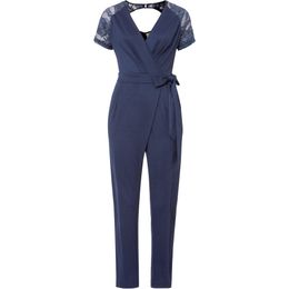 bonprix Jumpsuit mit Spitze