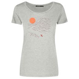 Greenbomb - Women's Nature River Loves - T-Shirts - T-Shirt Gr XL grau