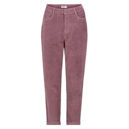 Eight2Nine Cordhose - Mom fit - in Beere - XL