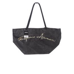 Emporio Armani Damen Handtasche, schwarz, Gr.