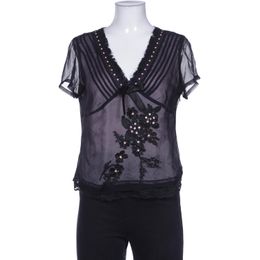 Heine Damen Bluse, schwarz, Gr. 40