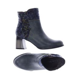 Laura Vita Damen Stiefelette, blau