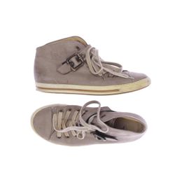 Paul Green Damen Sneakers, braun, Gr. 4