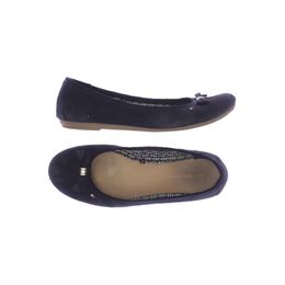 Tommy Hilfiger Damen Ballerinas, marineblau