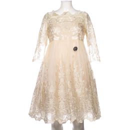 Chi Chi London Damen Kleid, beige, Gr. 42
