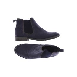 Tamaris Damen Stiefelette, marineblau, Gr. 38