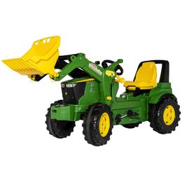 Trettraktor Rolly Toys "rollyFarmtrac Premium II John Deere 7310R" Tretfahrzeuge grün Kinder Trettraktor